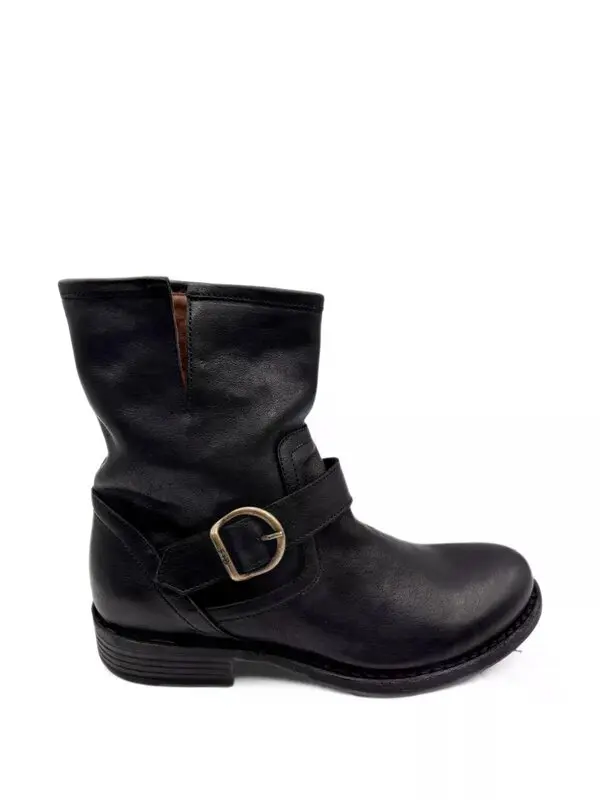 Fiorentini + Baker Eli-eternity-kurni Buckle-strap Ankle Boots - Black
