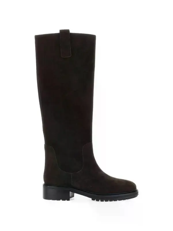 AeydĒ Suede Knee-high Boots - Brown