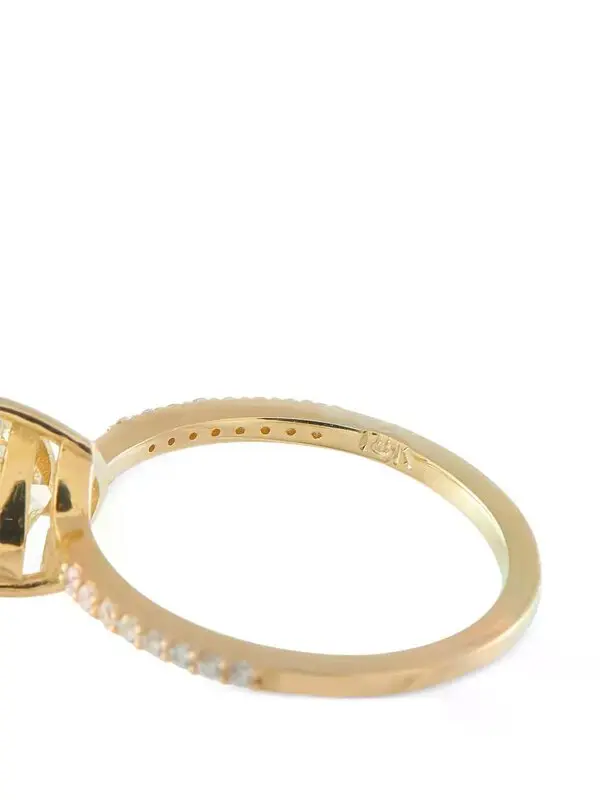LB EXCLUSIVE 18k Yellow Heart-cut Diamond Ring