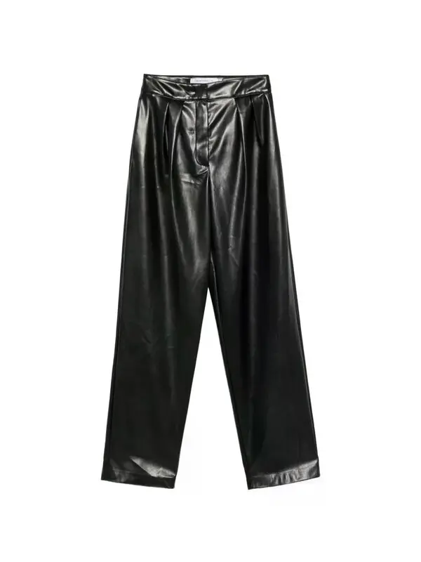 SIMONA CORSELLINI Simona Pleated Wide-leg Trousers