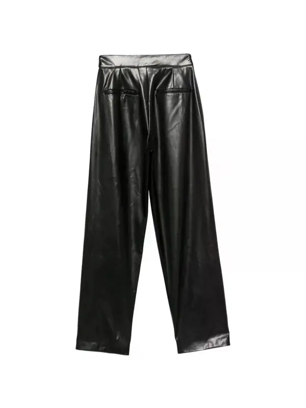 SIMONA CORSELLINI Simona Pleated Wide-leg Trousers
