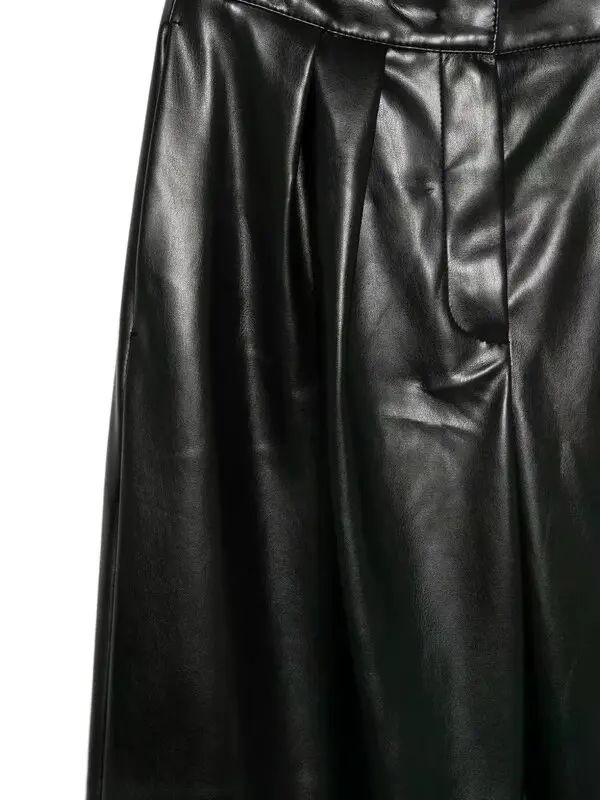 SIMONA CORSELLINI Simona Pleated Wide-leg Trousers