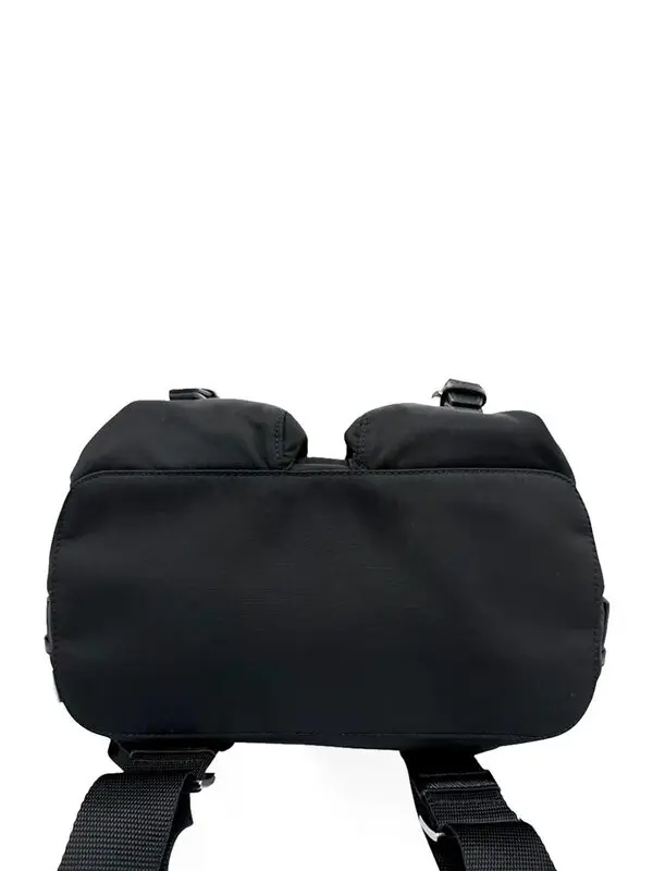 Prada Saffiano Trimmed Re-nylon Backpack