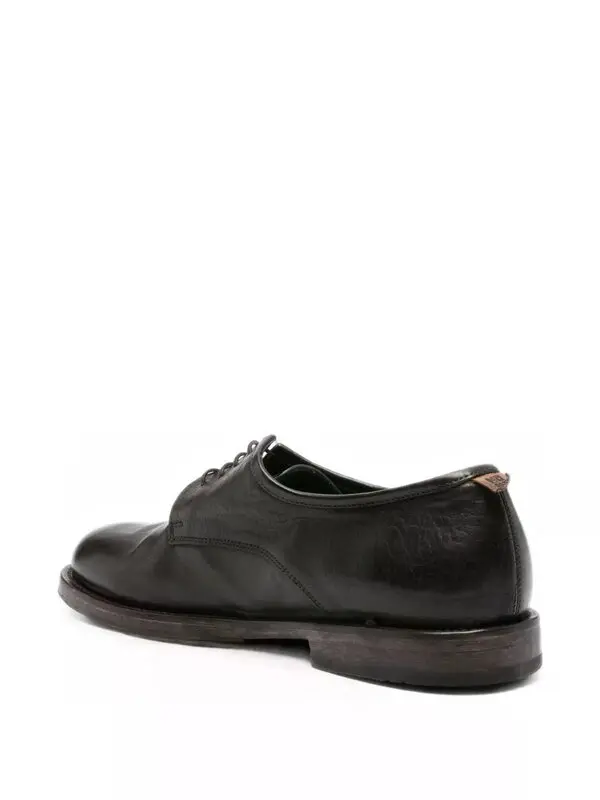 Moma Lace-up Leather Derby Shoes - Brown