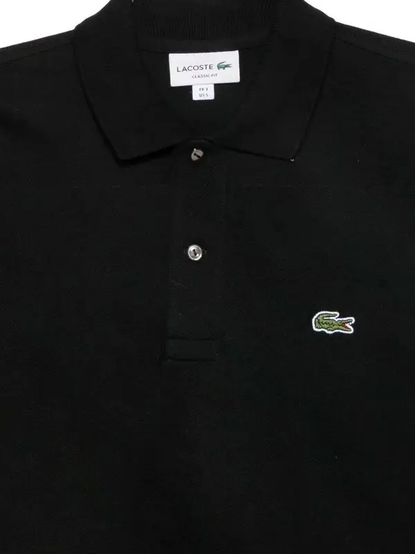 Lacoste Logo-patch Long-sleeve Polo Shirt