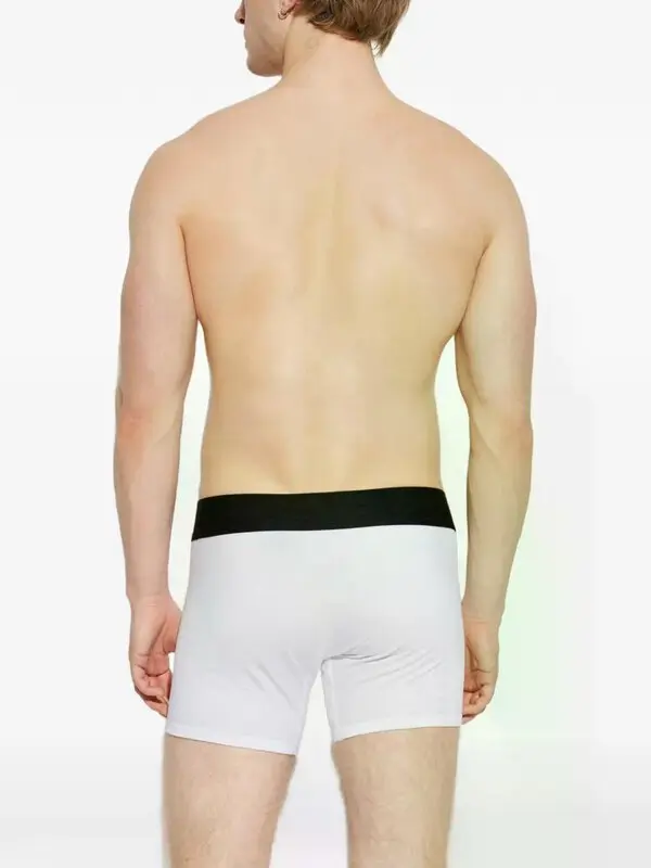 Palm Angels Logo-waistband Boxers - White