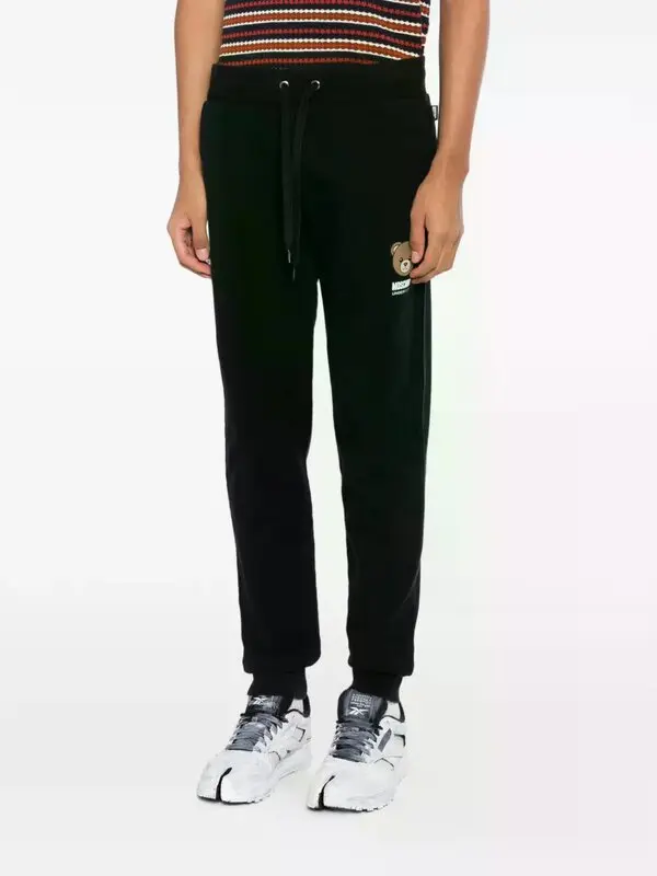Moschino Teddy Bear Drawstring Track Pants