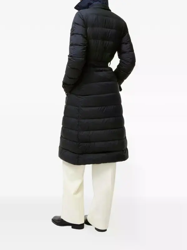 Burberry Long Nylon Audley Puffer Coat