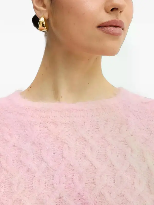 MORGAN Cable-knit Jumper