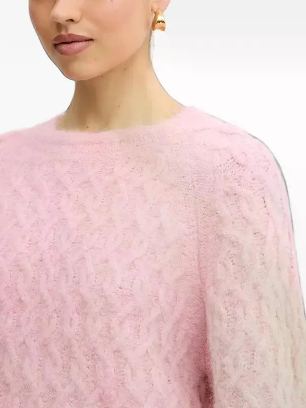 MORGAN Cable-knit Jumper