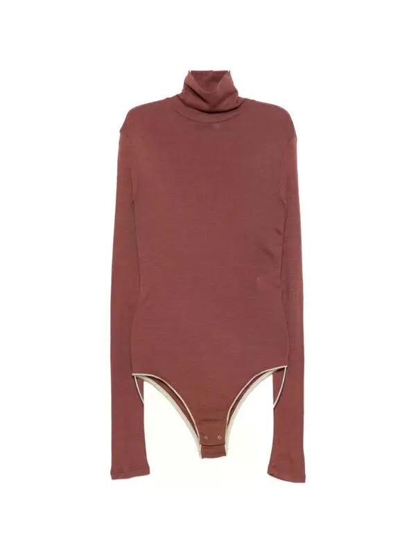 ALYSI Roll-neck Long-sleeve Bodysuit