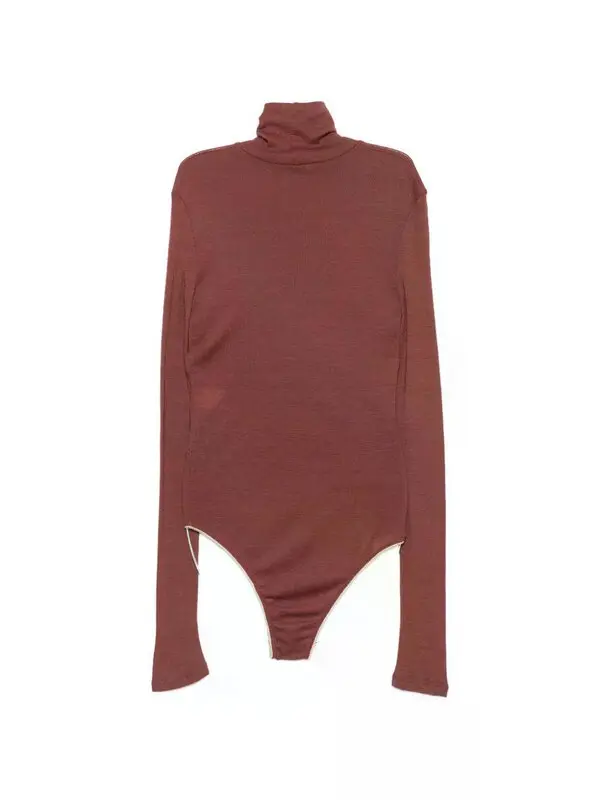 ALYSI Roll-neck Long-sleeve Bodysuit
