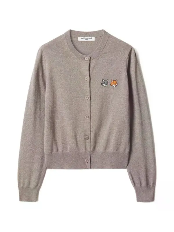 Maison Kitsuné Double Fox Head Cardigan