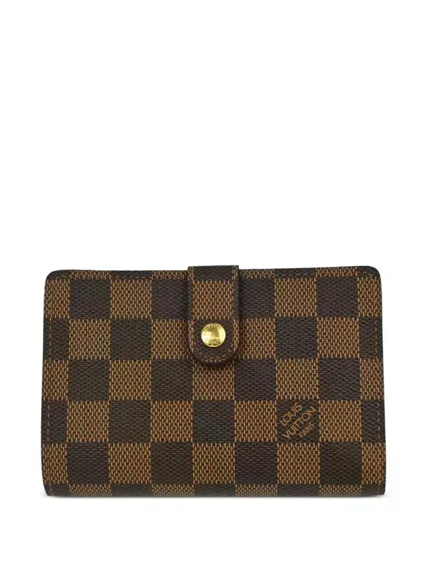 LOUIS VUITTON 2005 Viennois Wallet - Brown