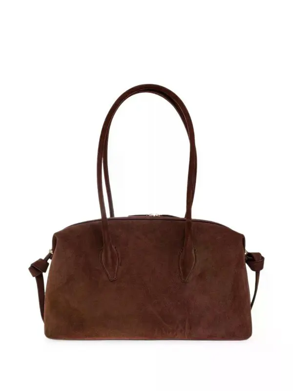 Yuzefi Brioche Suede Shoulder Bag