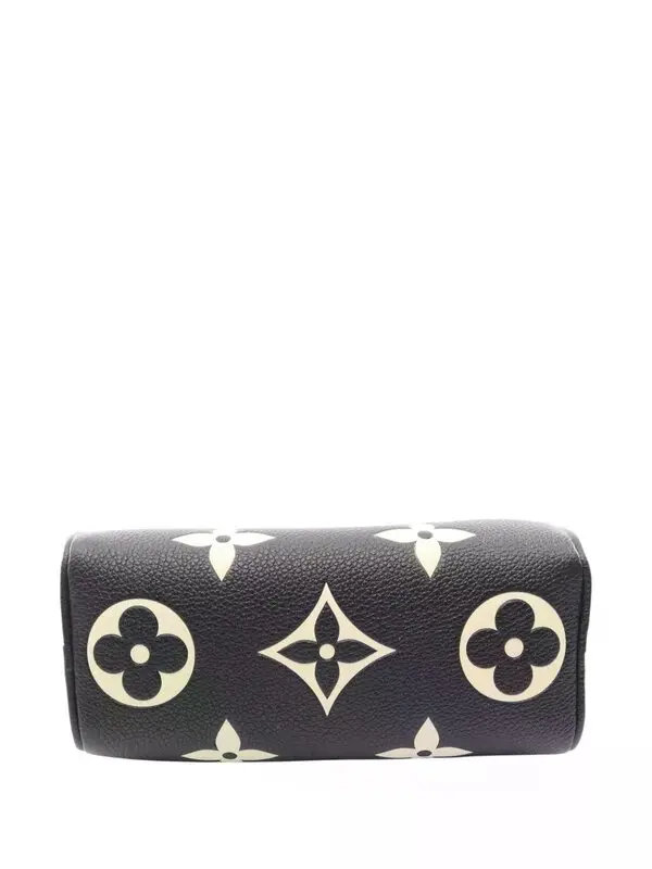 LOUIS VUITTON Nano Speedy Bandouliere Satchel - Black