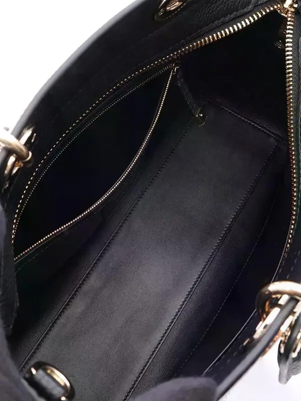 Dior Grained Calfskin My Abcdior Lady D - Black