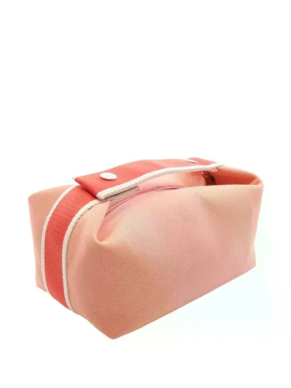 Hermès 2000-2026 Small Toile Bride A Brac Case Vanity Bag