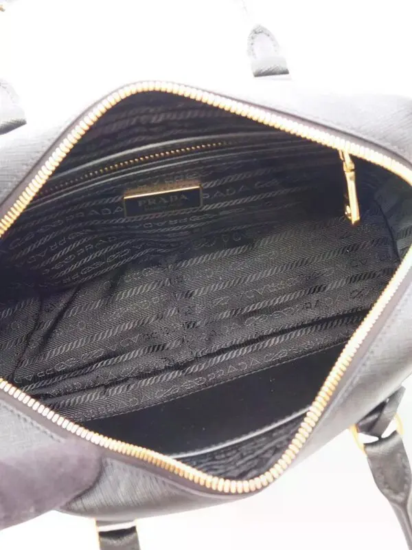 Prada Saffiano Lux Bauletto Handbag