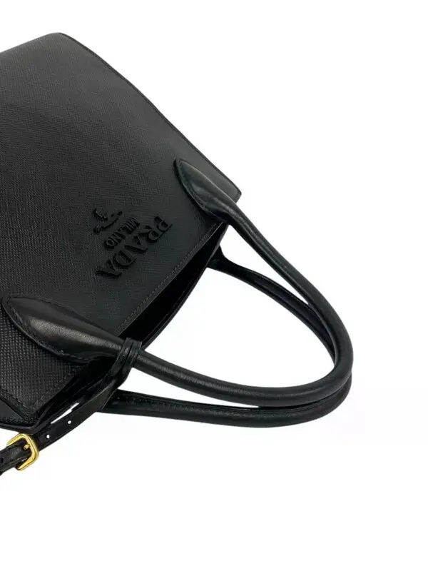 Prada 2010-2026 Saffiano Monochrome Satchel