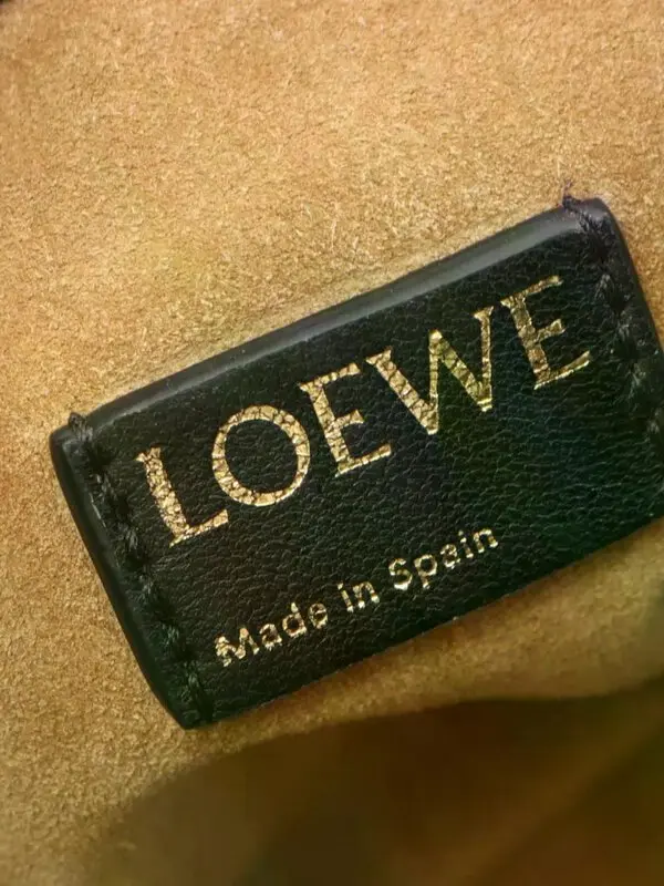 Loewe Medium Flamenco Satchel In Lambskin - Black