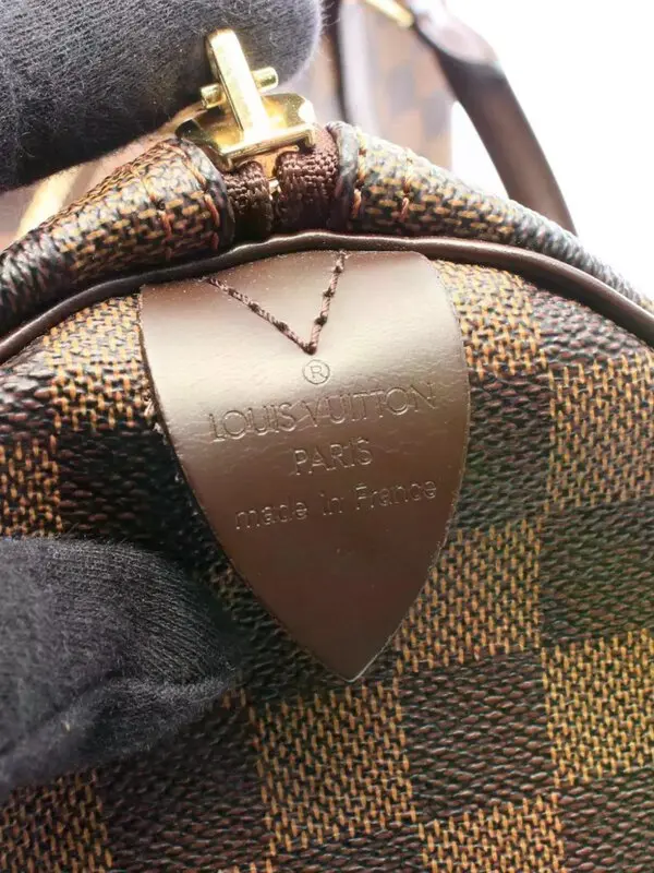 LOUIS VUITTON 2006 Damier Ebene Keepall 50 Travel Bag - Brown