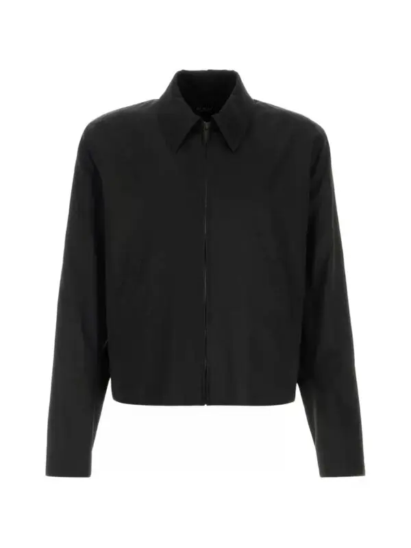 Gucci Zip-up Collared Jacket - Black