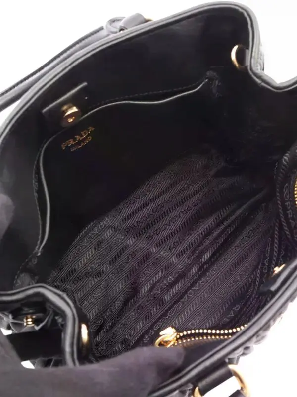 Prada 2000-2015 Nappa Gaufre Satchel