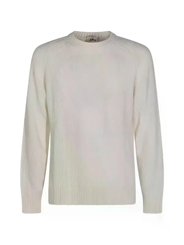 Altea Ribbed-knit Raglan-sleeve Sweater - Neutrals