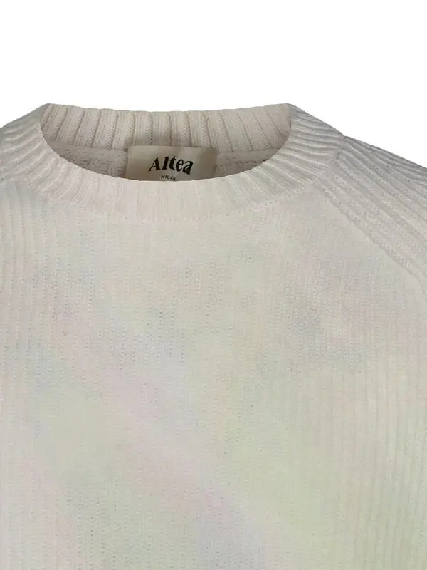 Altea Ribbed-knit Raglan-sleeve Sweater