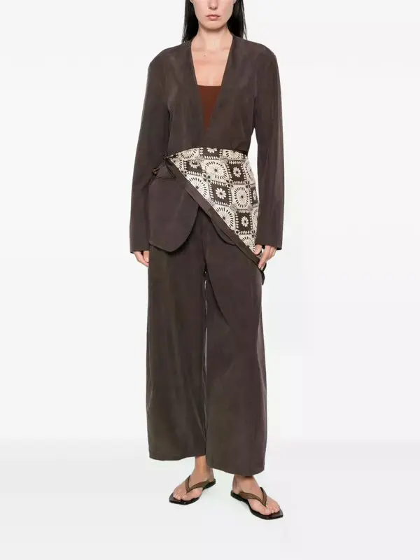 WOC Sechura Drawstring Wide-leg Trousers