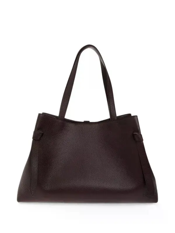 Yuzefi Gyoza Pebbled Leather Tote Bag