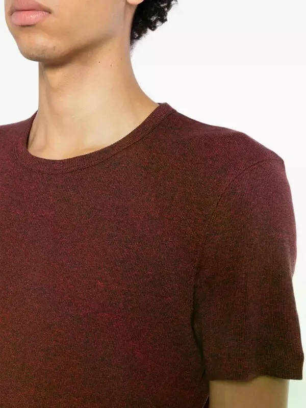 Brunello Cucinelli Marl-effect Crew-neck T-shirt