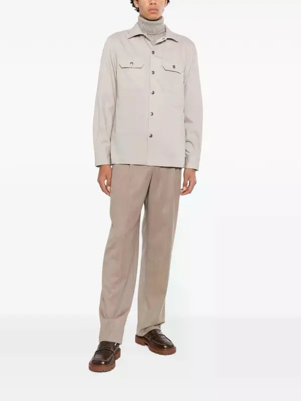 Brunello Cucinelli Garment-dyed Overshirt