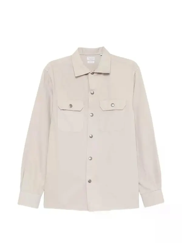 Brunello Cucinelli Garment-dyed Overshirt