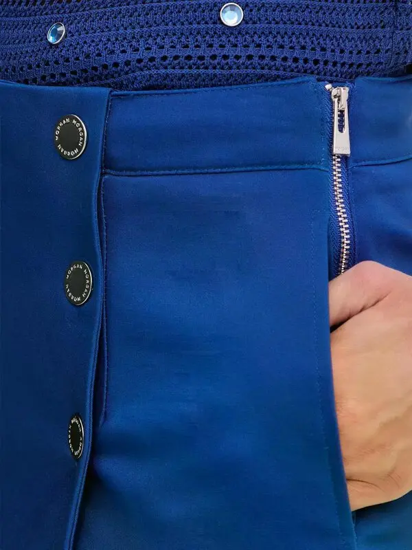 MORGAN Button-embellishment Shorts