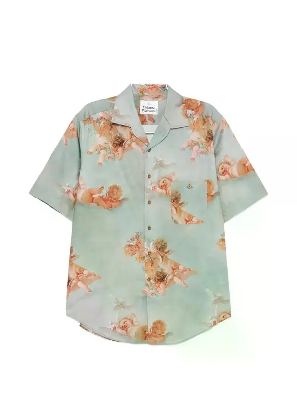VIVIENNE WESTWOOD Primavera Cherubs-print Shirt