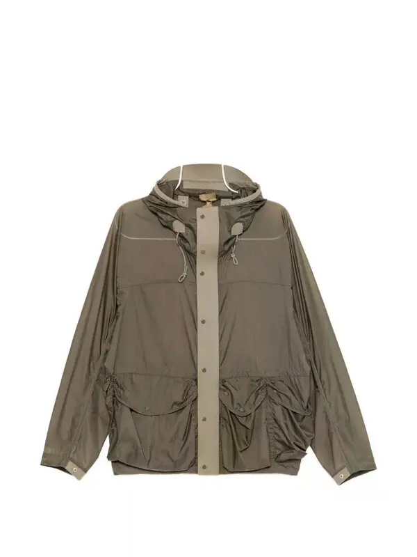 TEN C Hooded Panelled Jacket