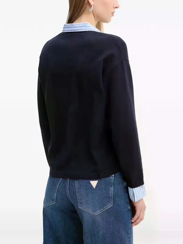 MORGAN Turned-down Collar Sweater