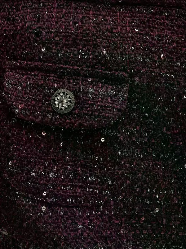 MORGAN Button-embellished Tailored Shorts