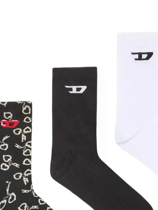 DIESEL® Crew Socks - Black