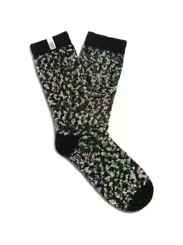 UGG Cozy Chenille Socks - Black