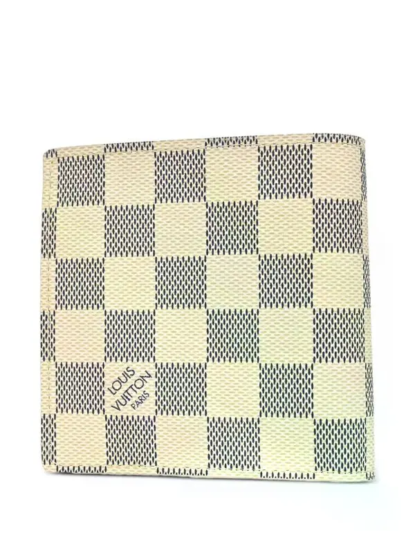 LOUIS VUITTON 2007 Marco Wallet - White