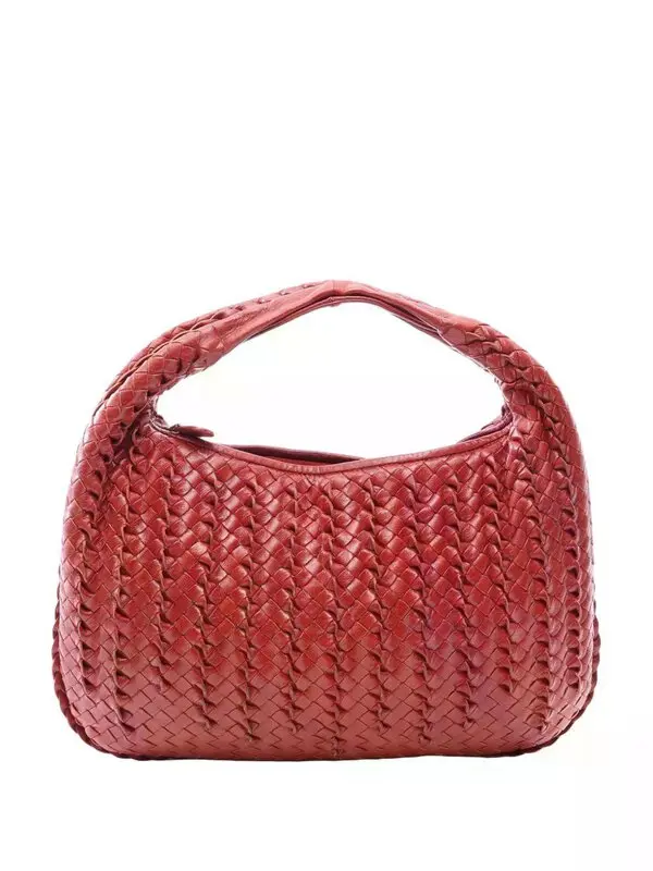 Bottega Veneta 2012-2026 Intrecciato Handbag - Red
