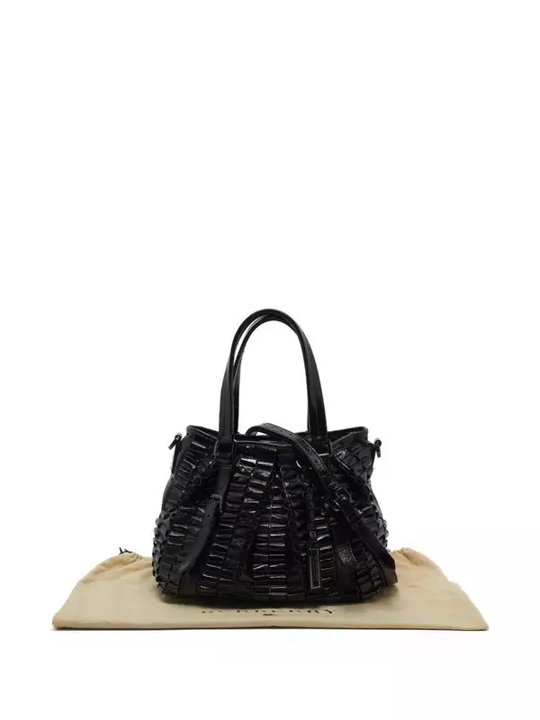 Burberry Patent Leather Tote Bag