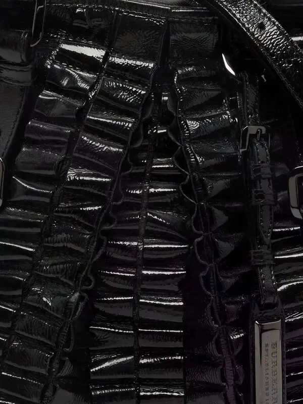 Burberry Patent Leather Tote Bag