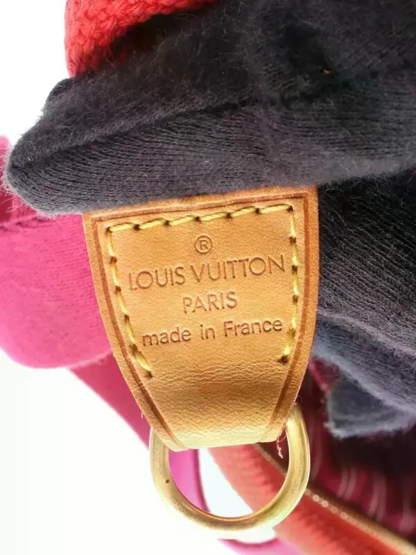 LOUIS VUITTON 2005 Antigua Cabas Pm Handbag - Red