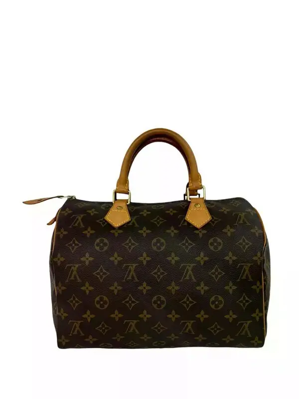 LOUIS VUITTON 2002 Monogram Speedy 30 Boston Bag