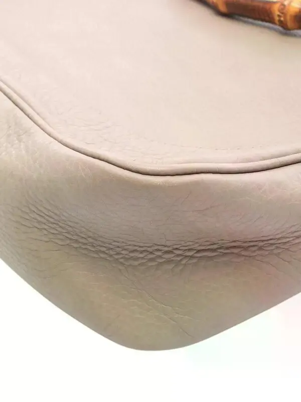 Gucci 2016-2026 Calfskin Bamboo Diana Satchel - Neutrals
