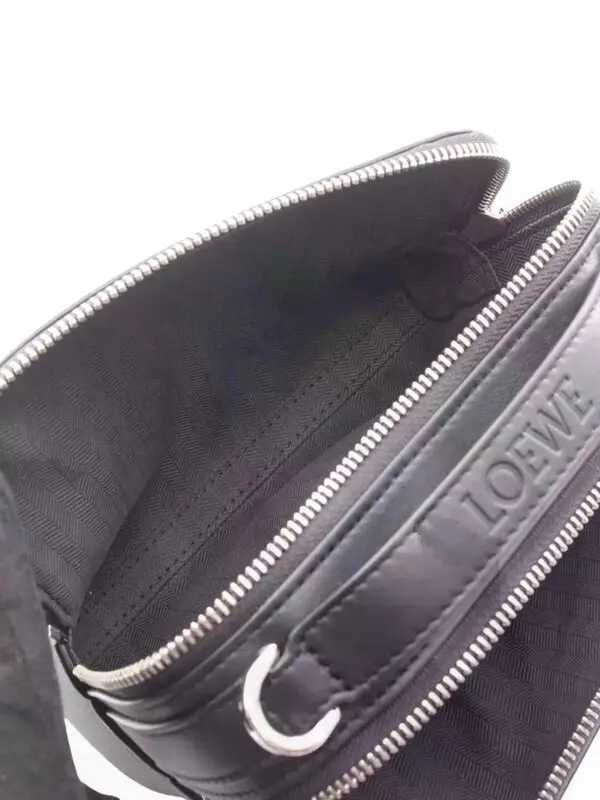 Loewe 2010-2026 Mini Calfskin Camera Bag Satchel - Black